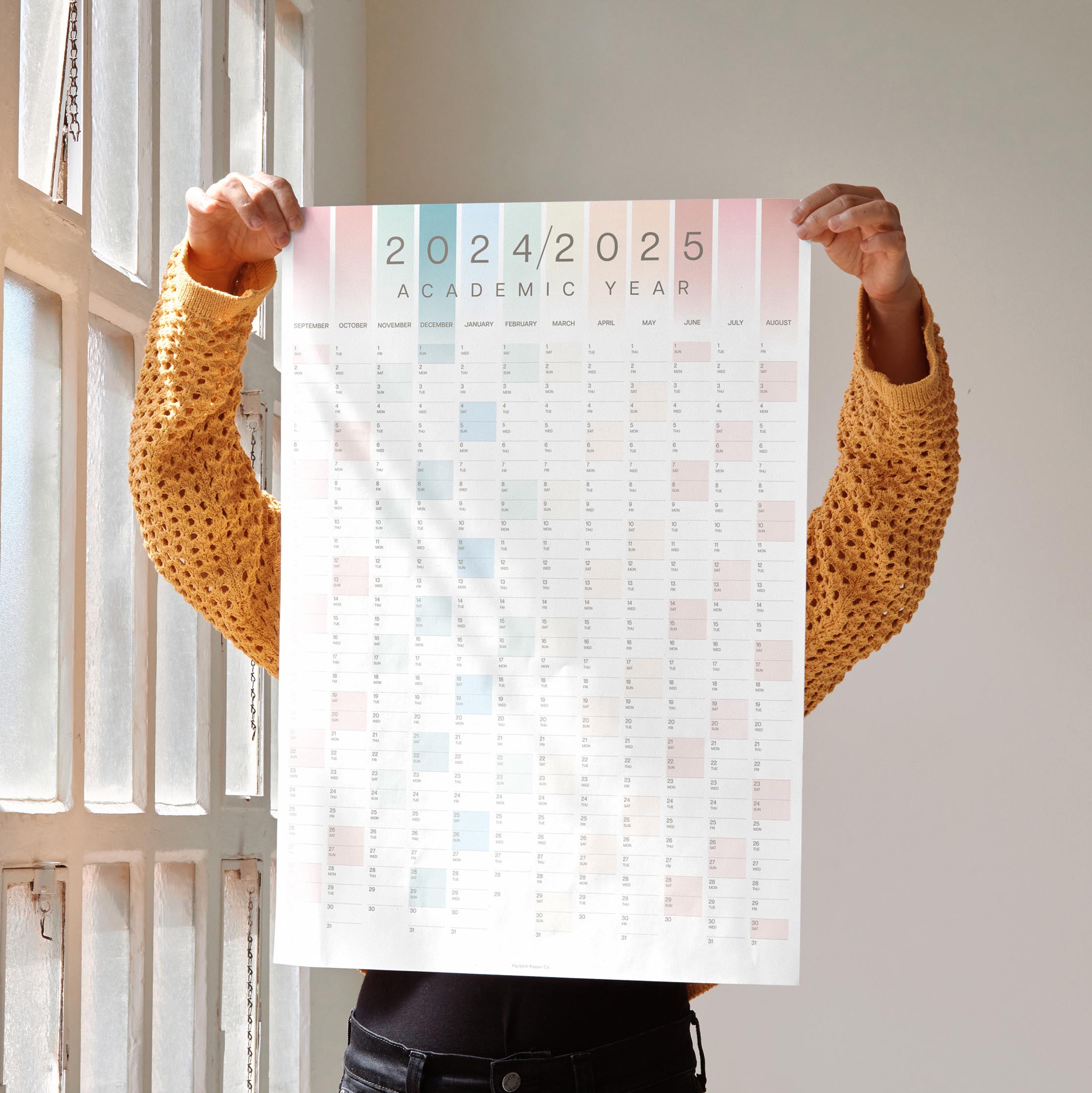 2024 - 2025 Academic Year – PARKHILL PAPER Co